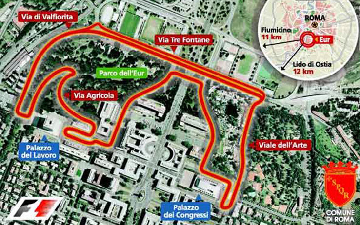 F1, Gp Roma: forse nel 2013