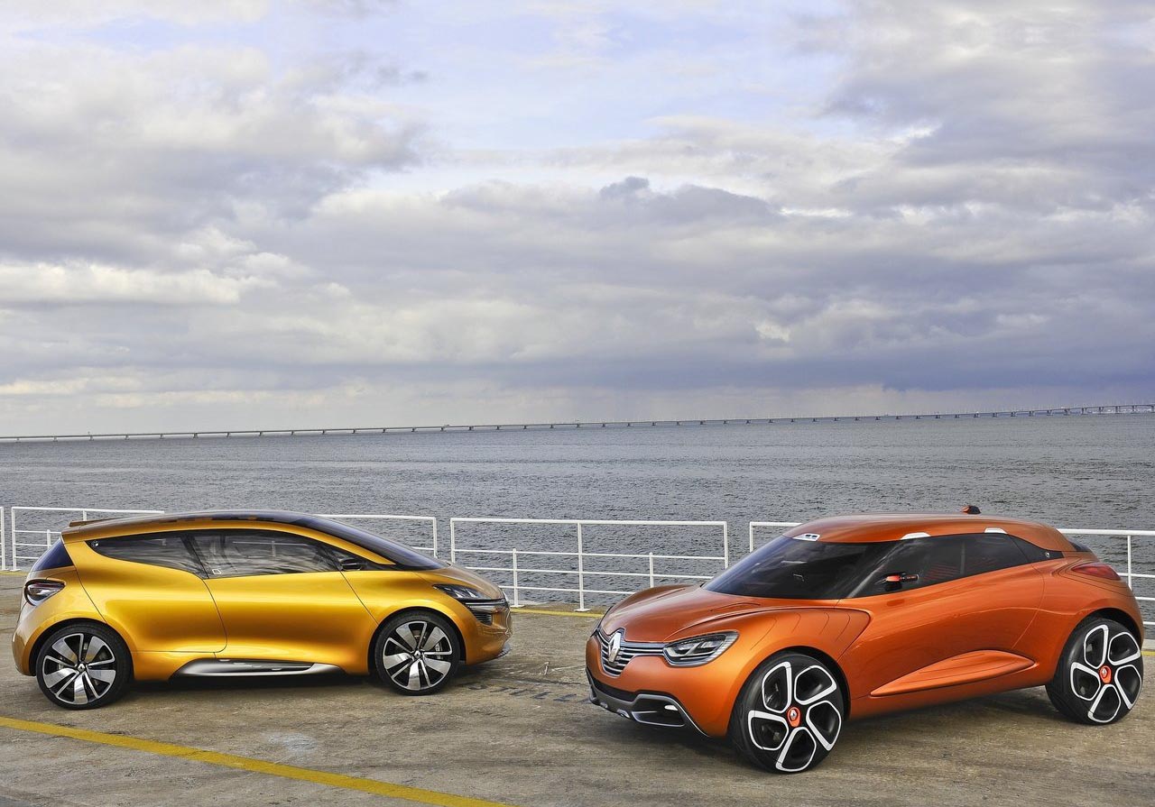 Foto e video delle nuove concept Renault Captur e Renault R-Space