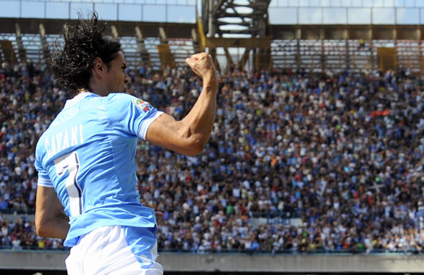 Catania-Napoli 2012, 100esima partita con gli azzurri per Cavani