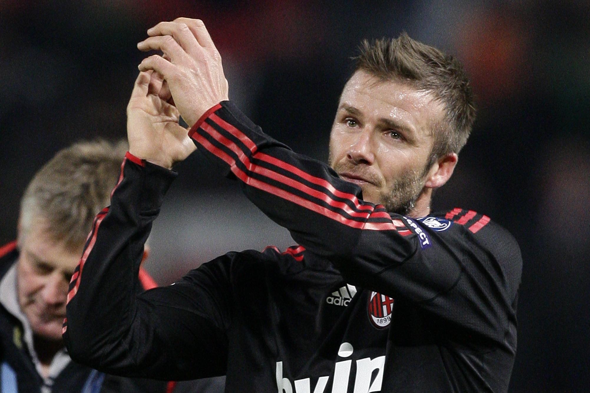 L'amore breve, ma intenso, tra David Beckham ed il Milan