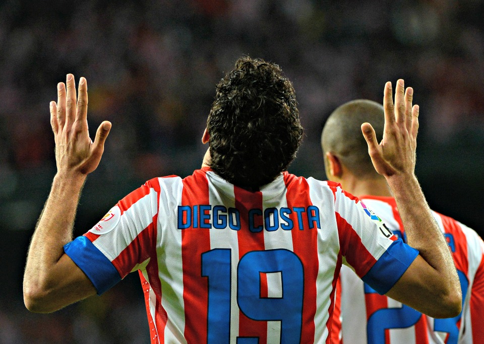 Atletico Madrid, Diego Costa da record: 15 gol in 15 gare