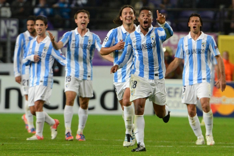 Le foto della cavalcata del Malaga in Champions League | Calcio Fanpage