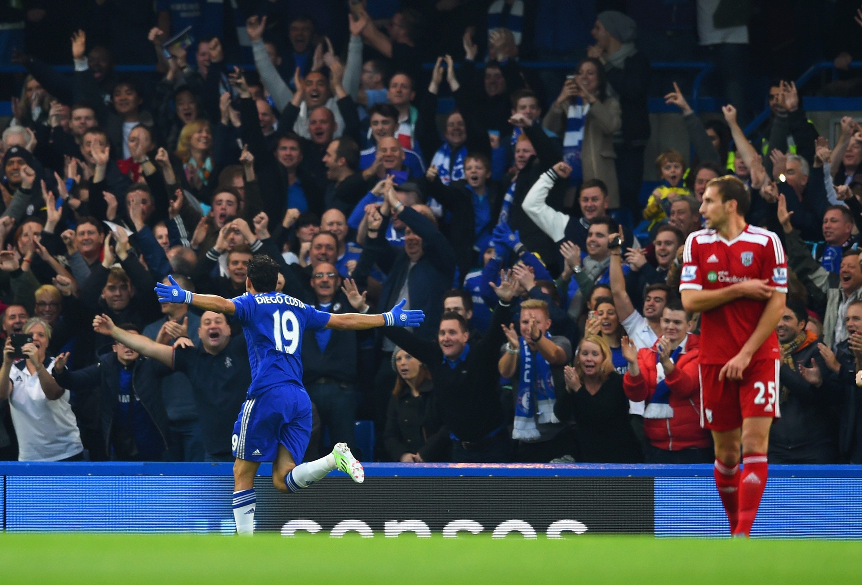 Premier League 2015, 12/a giornata: Chelsea-WBA 2-0 (foto)