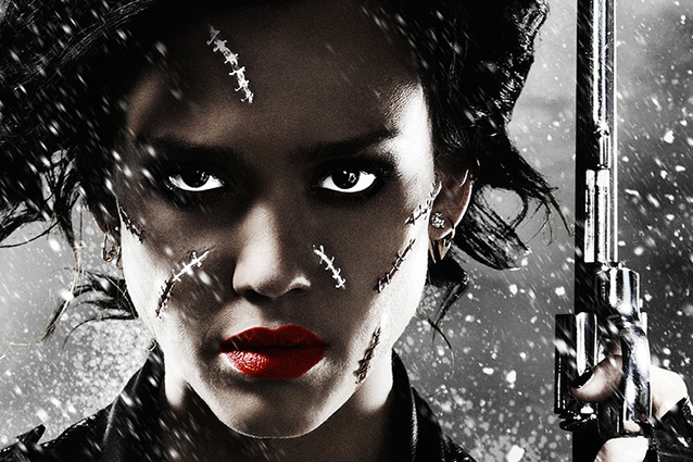 Jessica Alba mostra le cicatrici nel poster di Sin City 3D