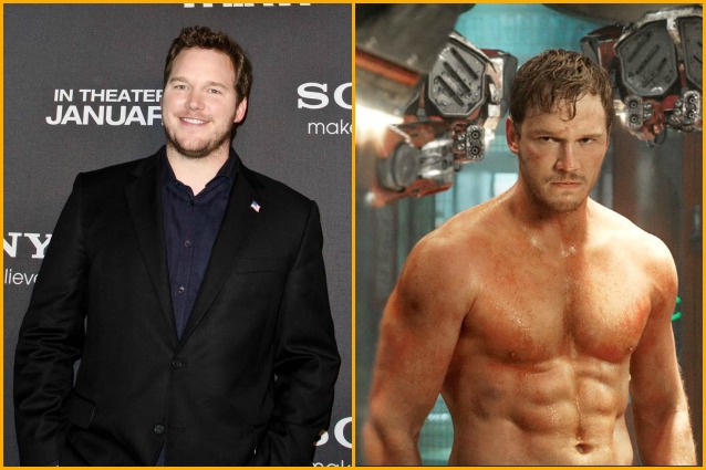 La trasformazione di Chris Pratt: da goffo e sovrappeso a sex symbol