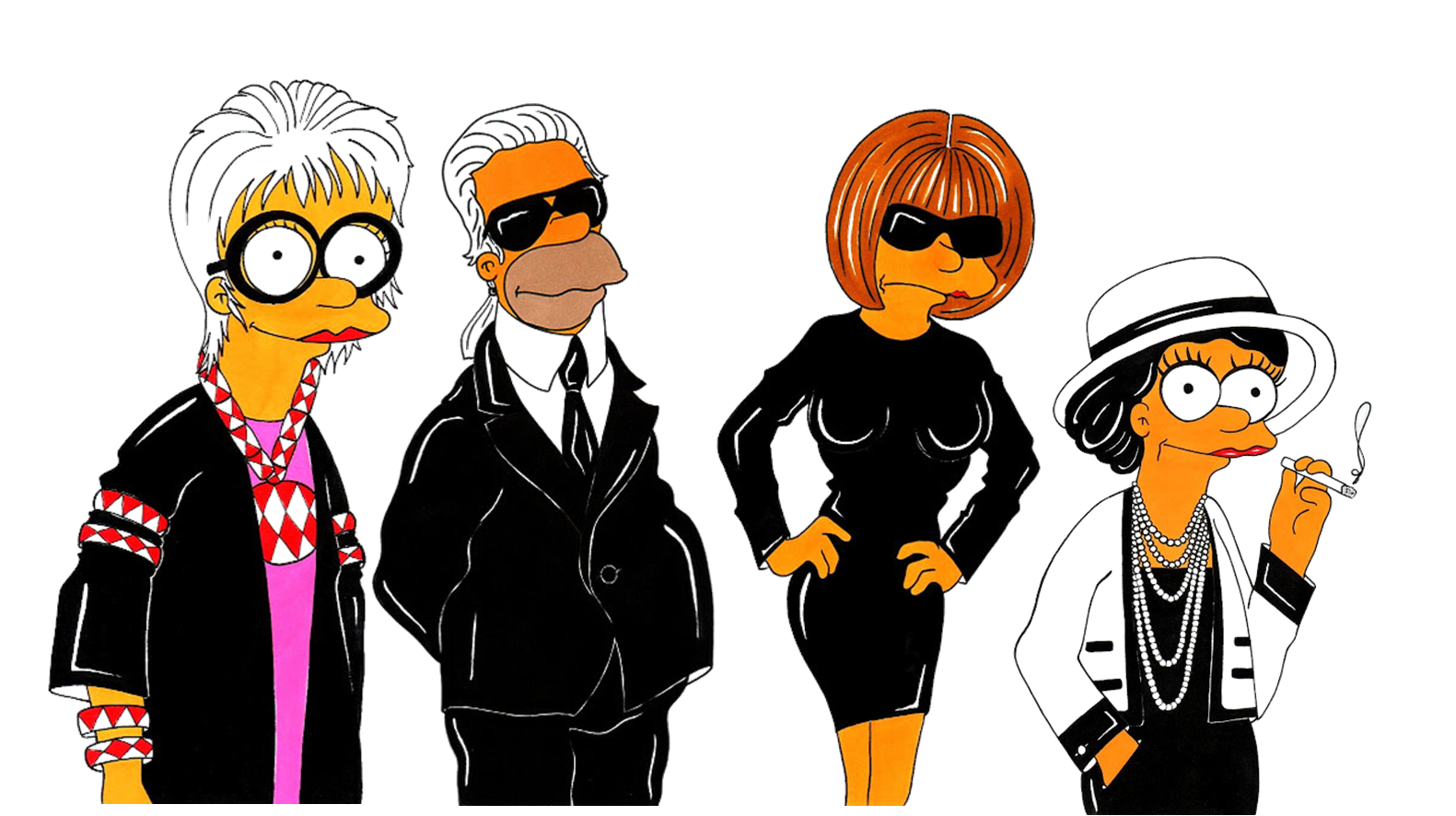 I Simpson diventano icone fashion