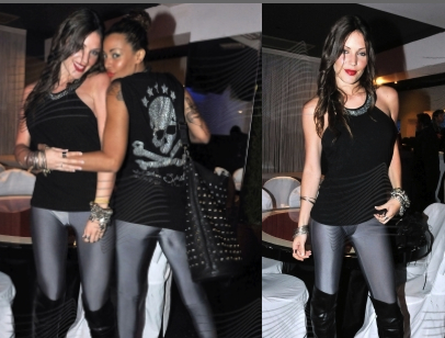 Nora Amile e Carla Velli al party Paul&Betty