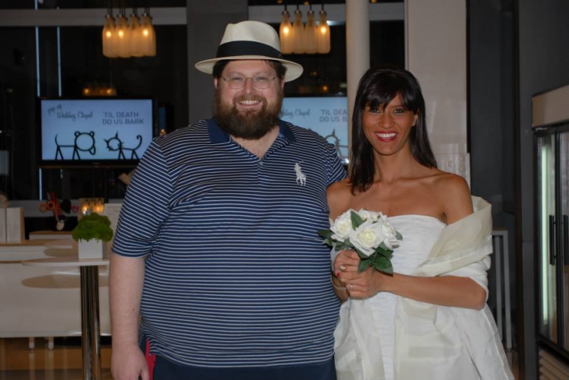 Mario Adinolfi sposa Silvia Pardolesi a Las Vegas | Gossip Fanpage