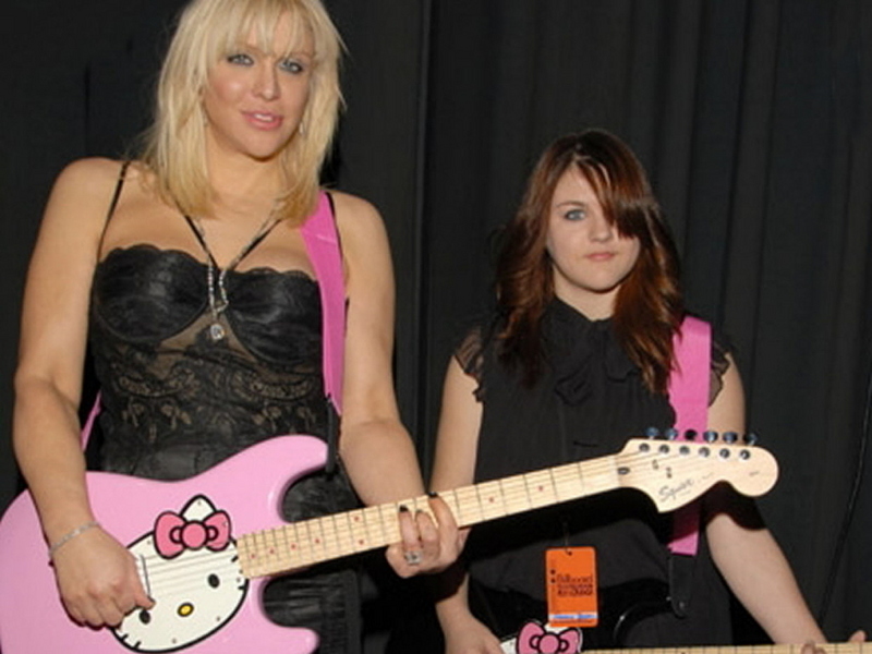 Courtney Love sparla della figlia