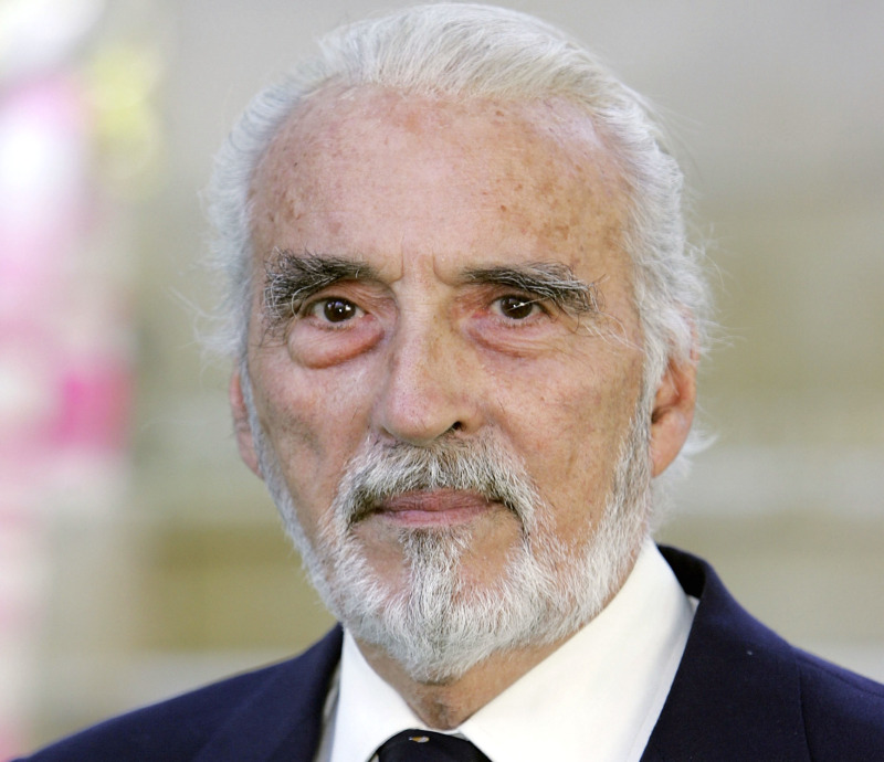 Christopher Lee parteciperà ad un album metal su Carlo Magno
