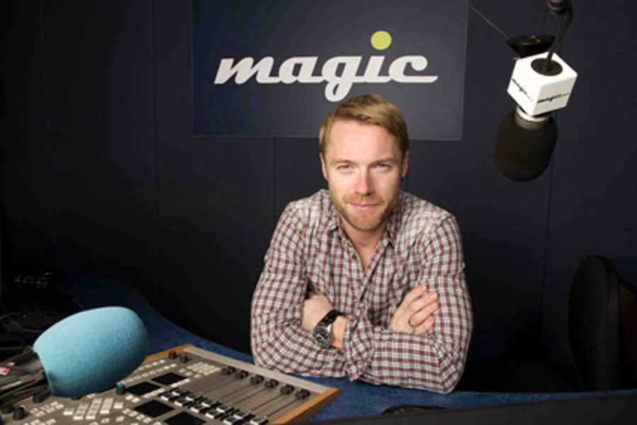 Ronan Keating diventa DJ per una radio londinese