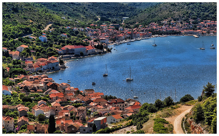 Isola di Vis in Croazia