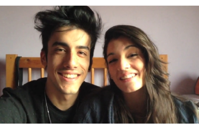 Amici 2013: Edwyn Roberts e Marta Marino salutano i fan con un video