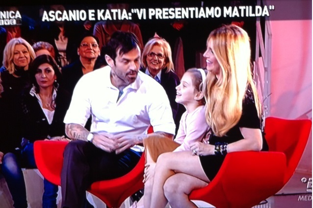 Katia e Ascanio, con Matilda vera star del nuovo reality della D'Urso