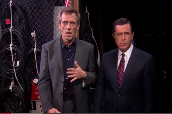 I Daft Punk disertano lo show e Colbert balla Get Lucky con Dr. House ...