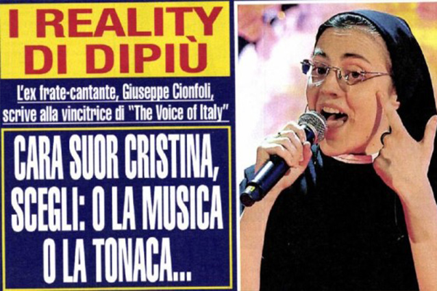 Frate Cionfoli contro Suor Cristina: Ha vinto The Voice per l'abito sacro