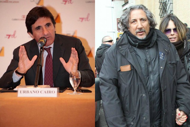 Duello a distanza tra Urbano Cairo e l'agente Lucio Presta