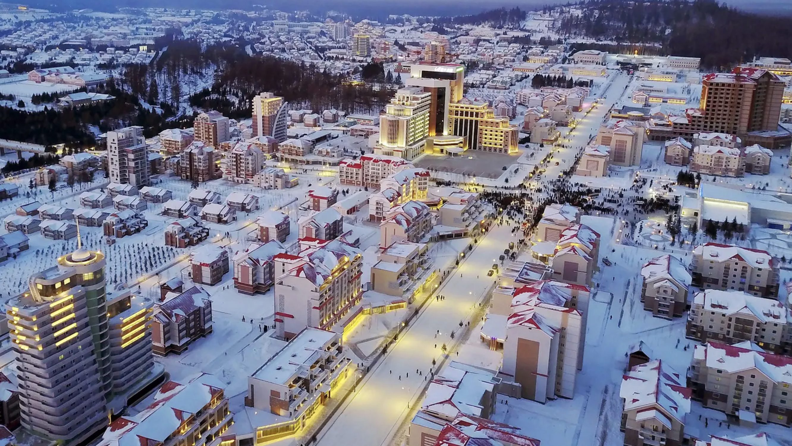 Samjiyon, la città ideale dell'utopia comunista in Nord Corea