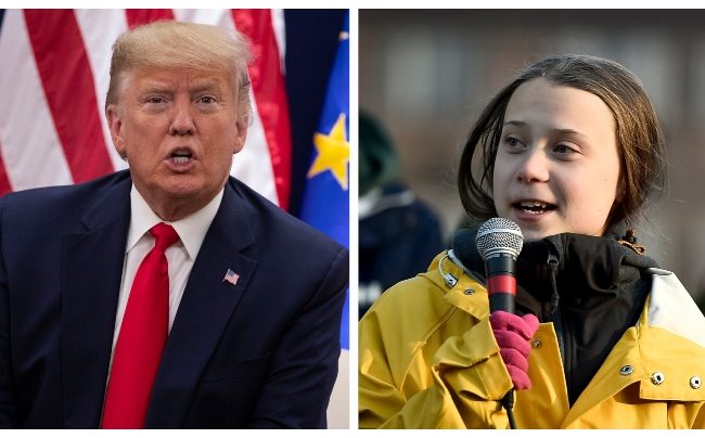A Davos va in scena lo scontro Greta-Trump: presidente Usa si scaglia ...