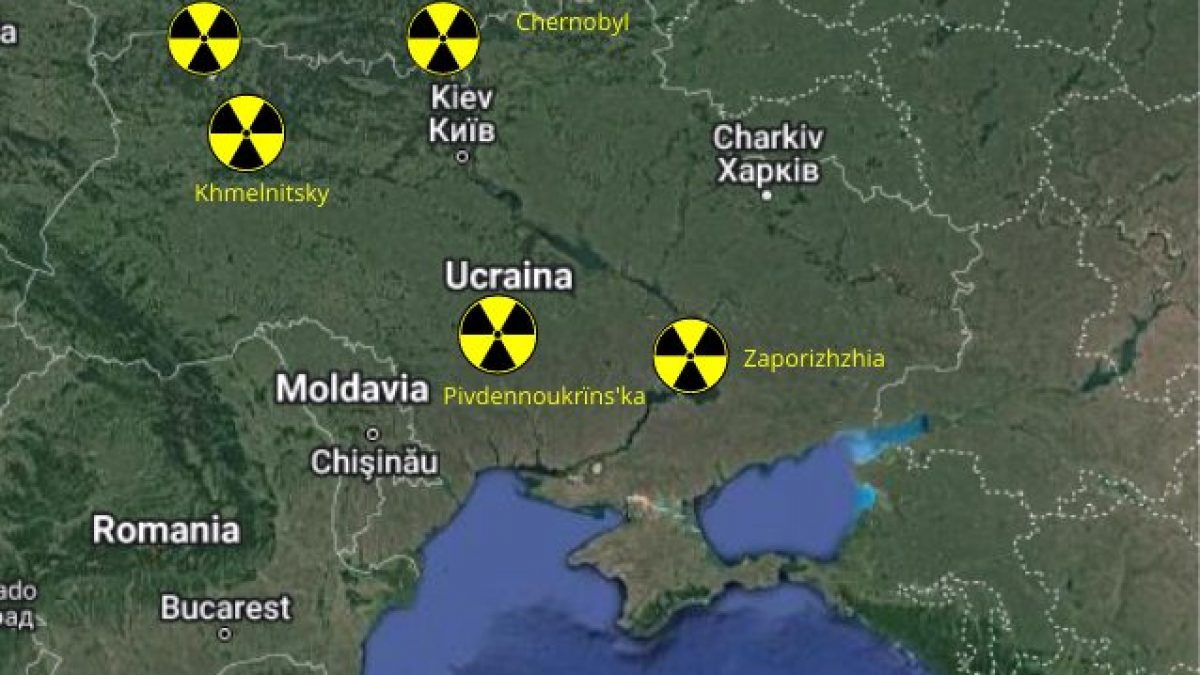 Dove si trovano le 4 centrali nucleari in Ucraina: la mappa