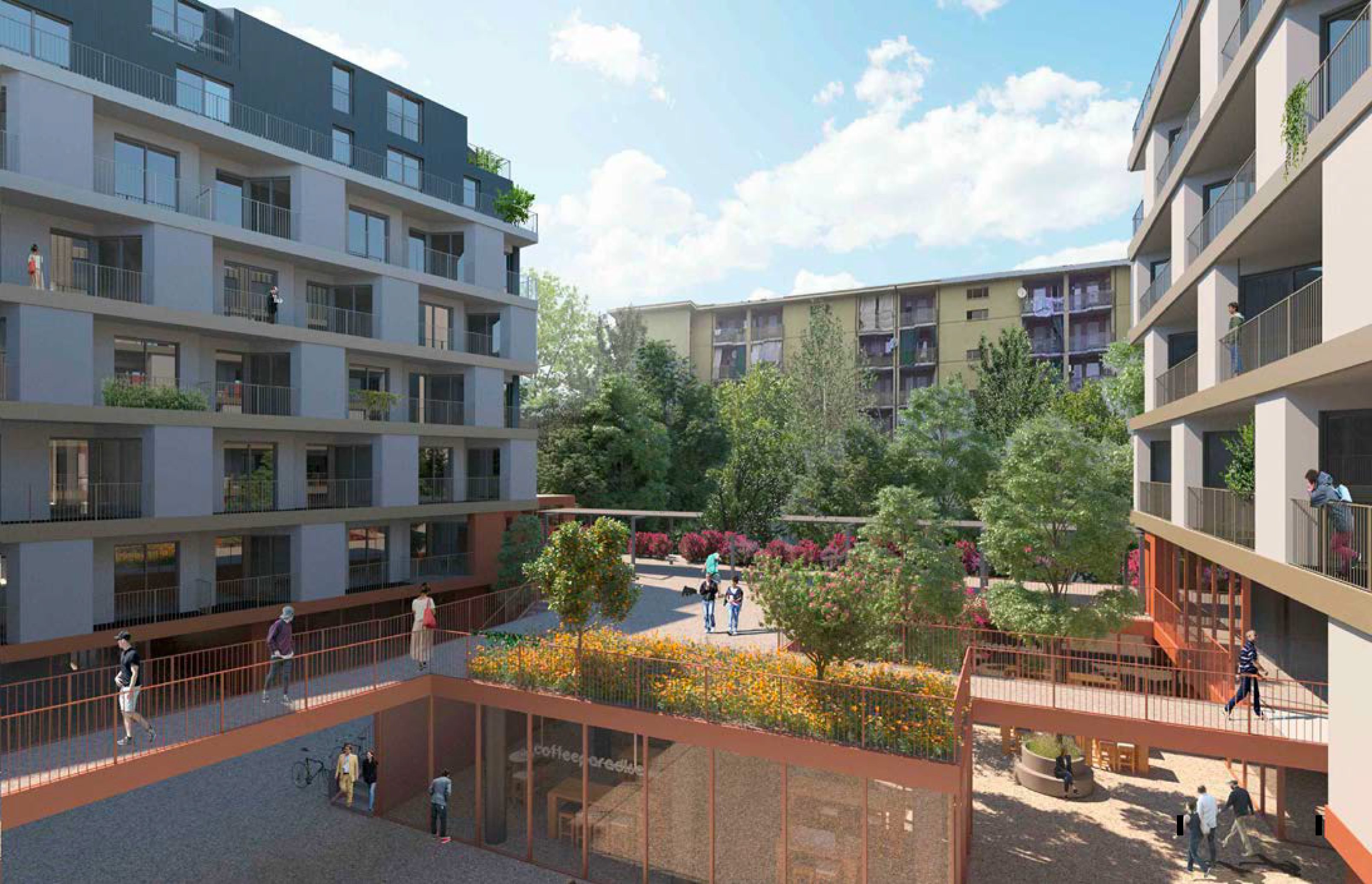 Corti e cortili a Milano: il social housing si apre al quartiere