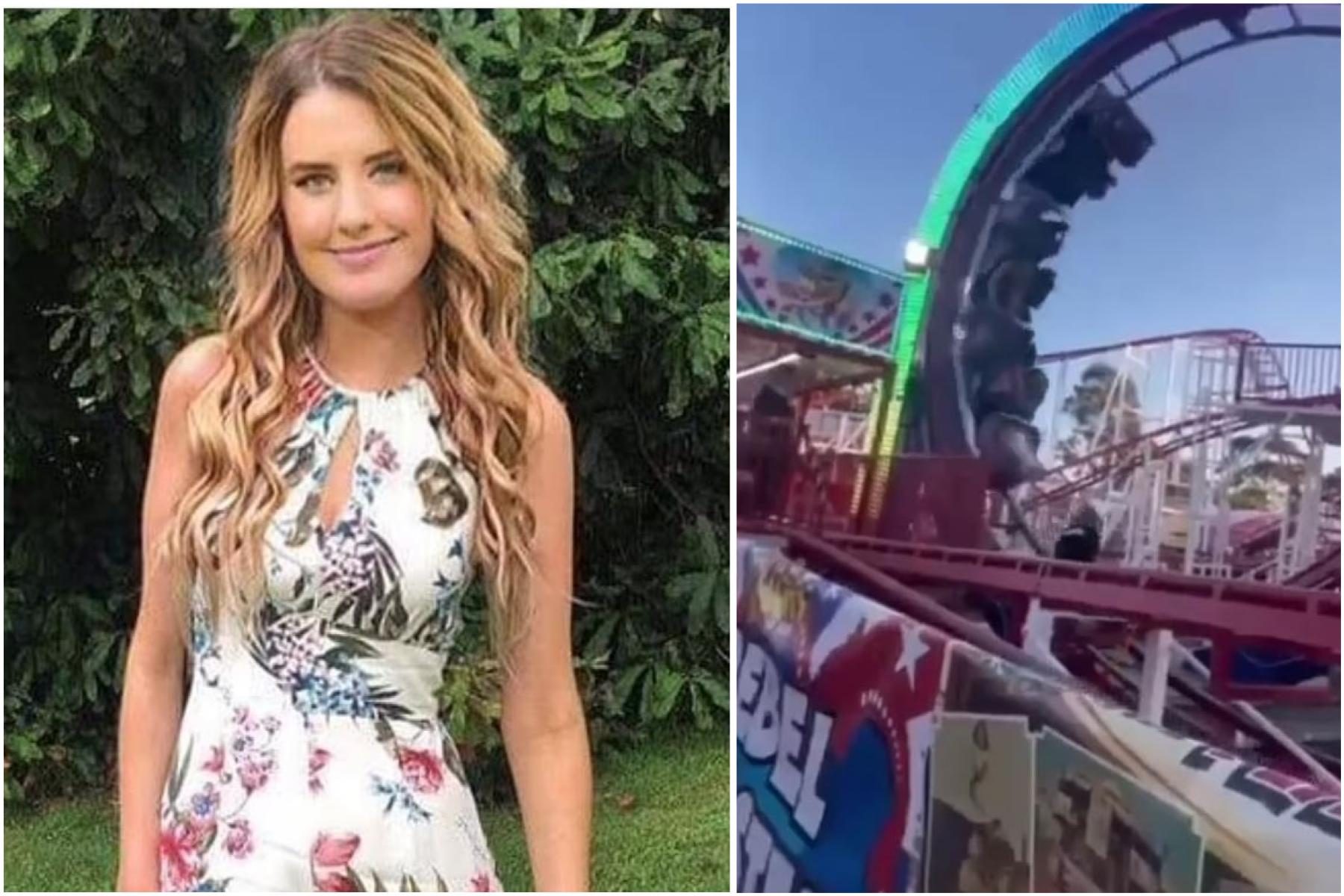 Investita da giostra al parco giochi mentre prende telefono caduto, si ...