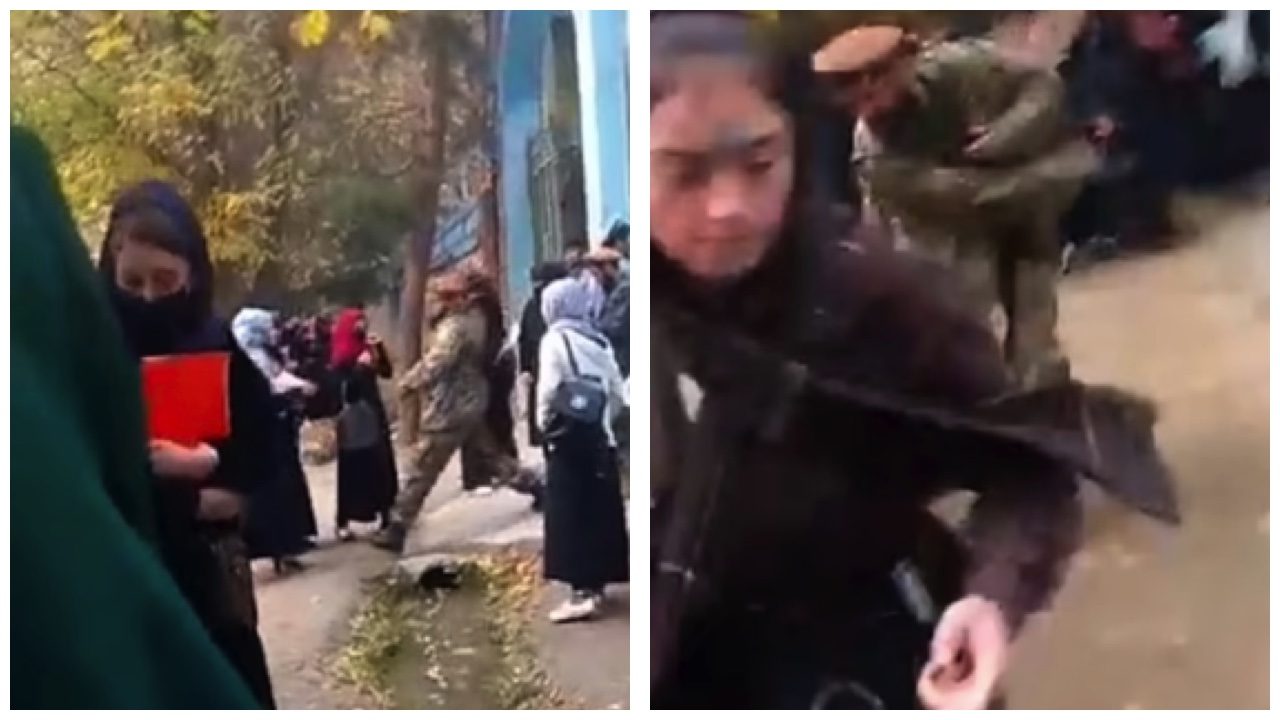 Studentesse frustate dai telebani perché cercano di entrare all ...