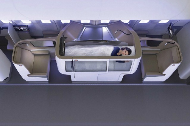 Rivoluzione in prima classe: ecco le nuove cabine sopra-elevate degli aerei