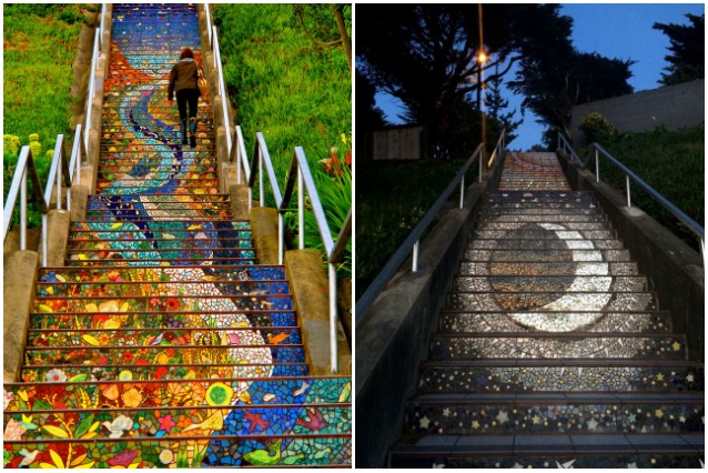 San Francisco, ecco la scala più bella del mondo
