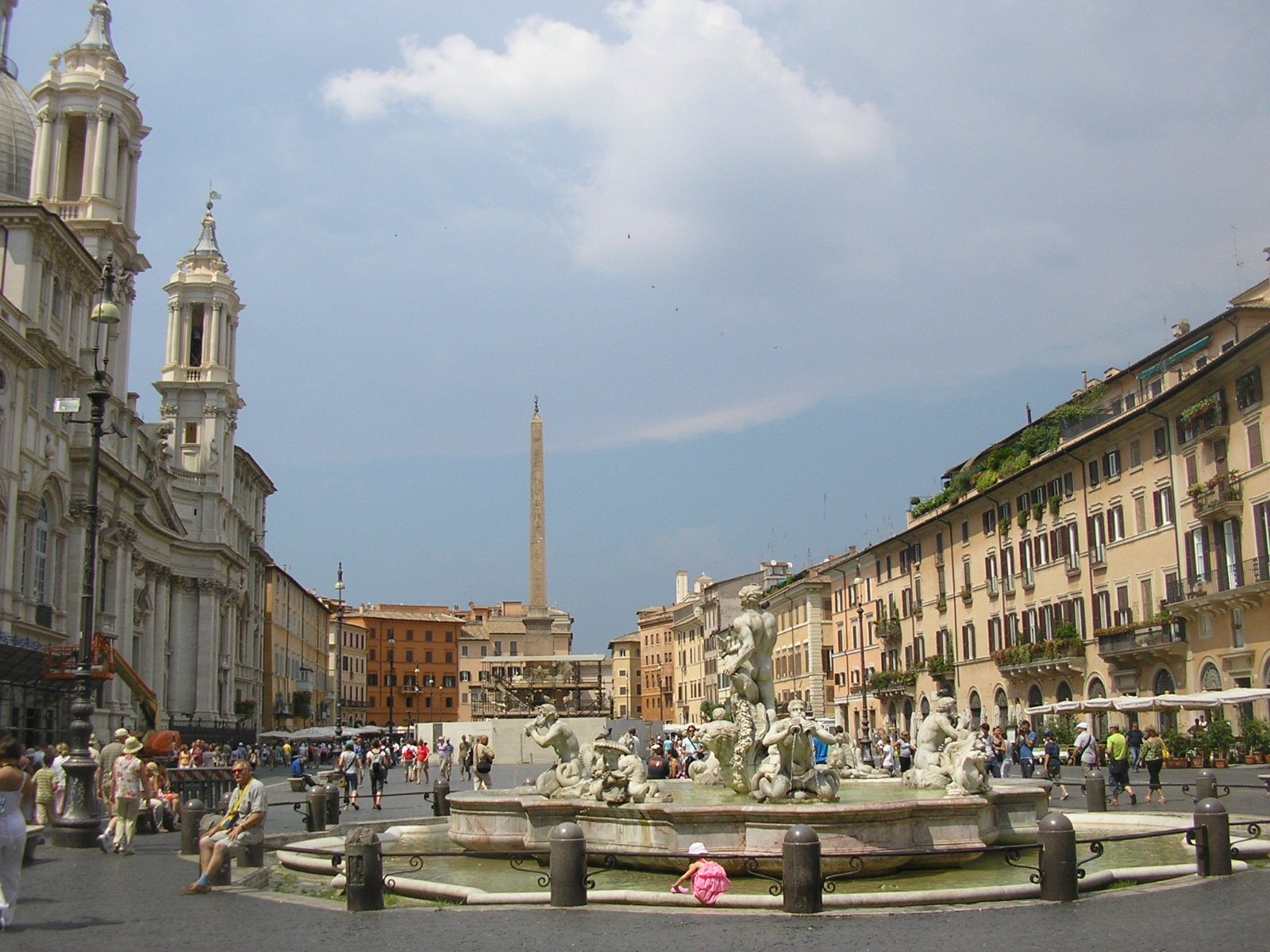 Piazza Navona a Roma: la strana storia dietro la Fontana dei Quattro Fiumi