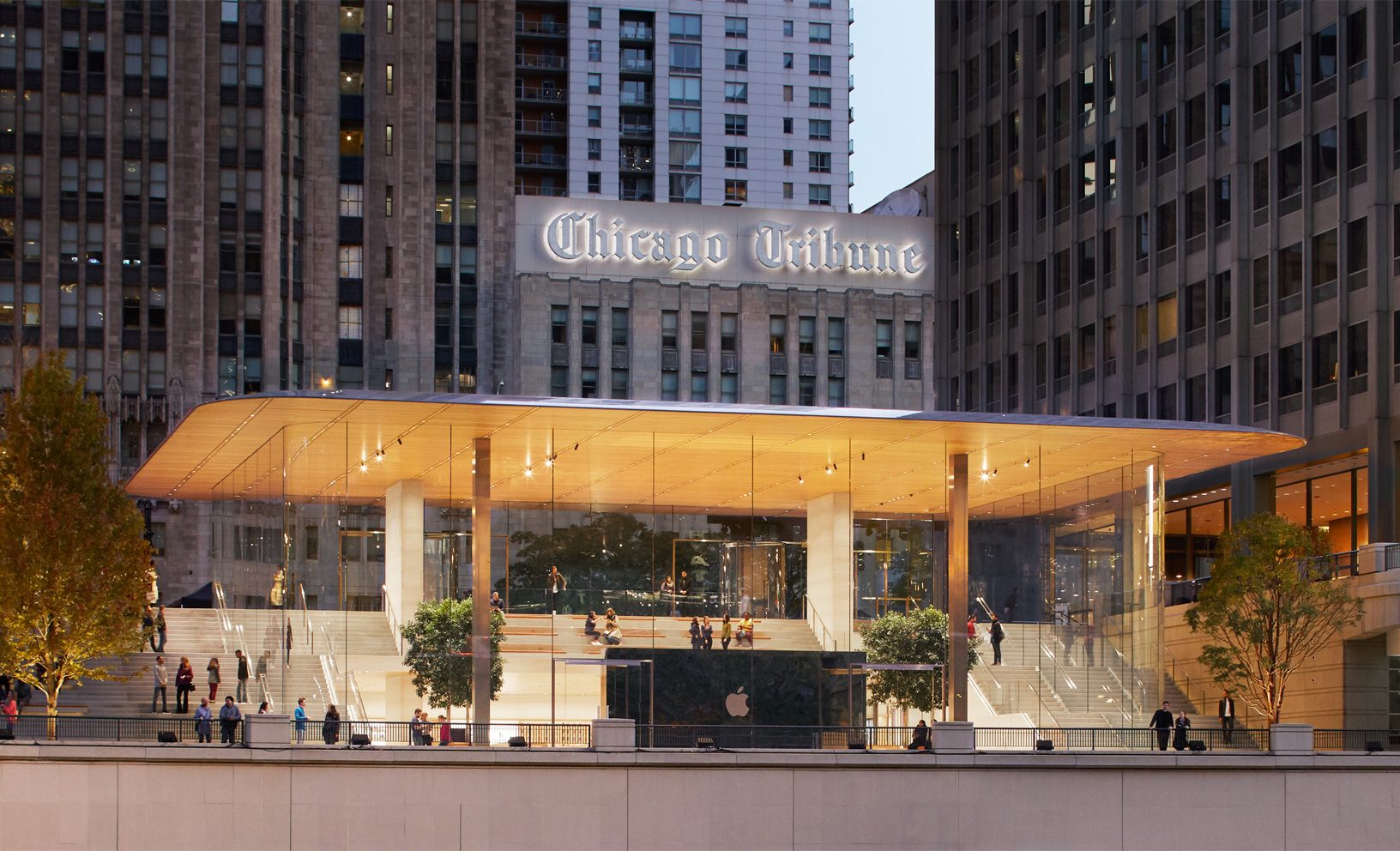 Foster&Partners ed Apple a Chicago per uno degli store più ambiziosi