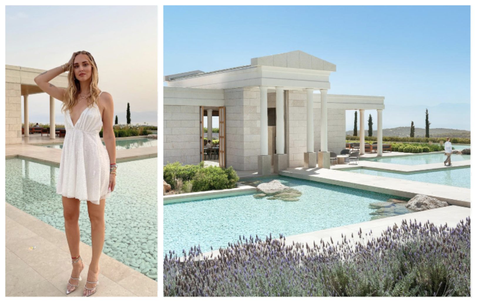 Vacanze in Grecia: 5 resort di lusso come quello di Chiara Ferragni
