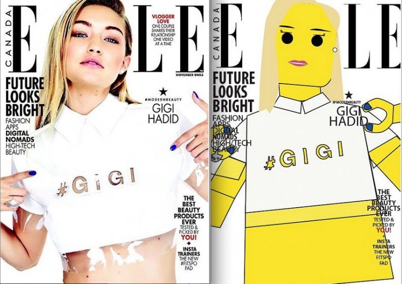 Legolize Fashion: le star in copertina si trasformano in Lego (FOTO)
