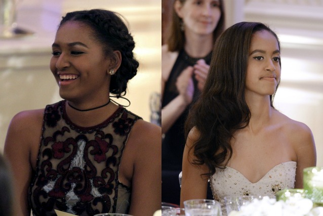 La svolta glam di Malia e Sasha: le figlie di Obama sono cresciute e ...