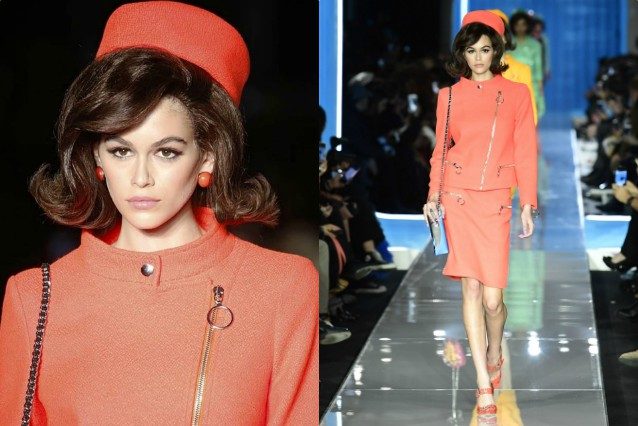 Capello vintage e acconciatura anni '60: Kaia Gerber diventa Jackie ...