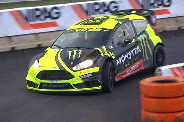 Valentino Rossi a caccia della sesta vittoria al Monza Rally Show