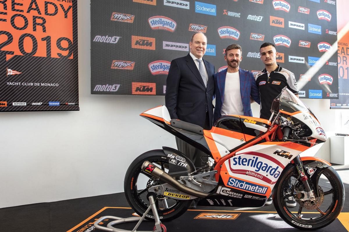 Moto3, Biaggi presenta il suo Max Racing team: Un sogno che diventa realtà