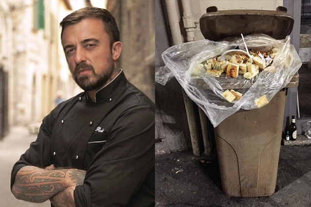 Chef Rubio contro chi spreca cibo: Questa foto è l'emblema della società