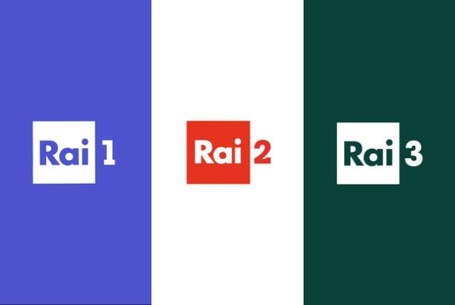 La Rai cambia volto, ecco i nuovi loghi delle reti del servizio pubblico