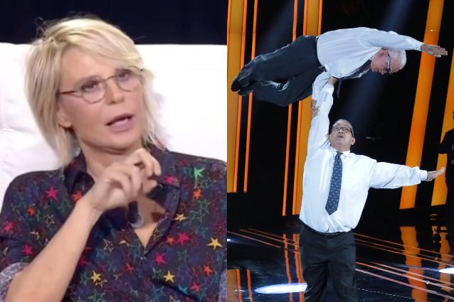 Leon acrobata a 85 anni, Maria De Filippi è sbalordita: Mi fai sentire ...