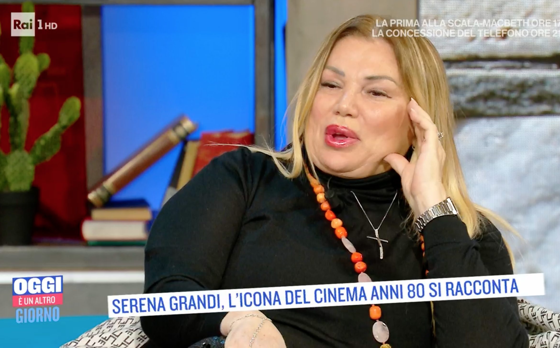 Serena Grandi: Se non facevo l'amore due volte al giorno, mi veniva il ...