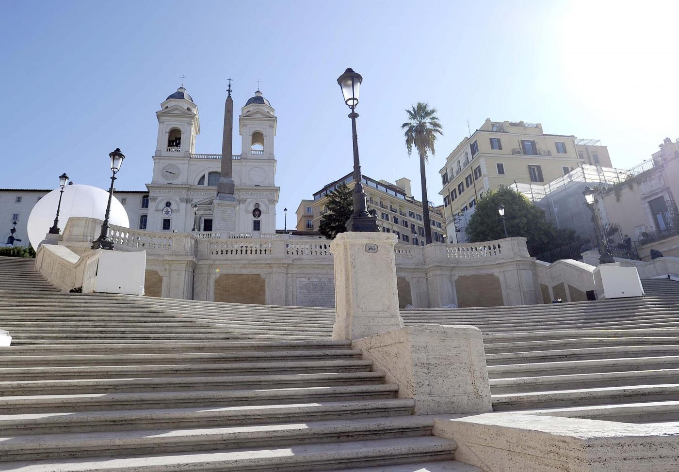Inaugurata la scalinata dopo il restauro: Trinità dei Monti torna a ...