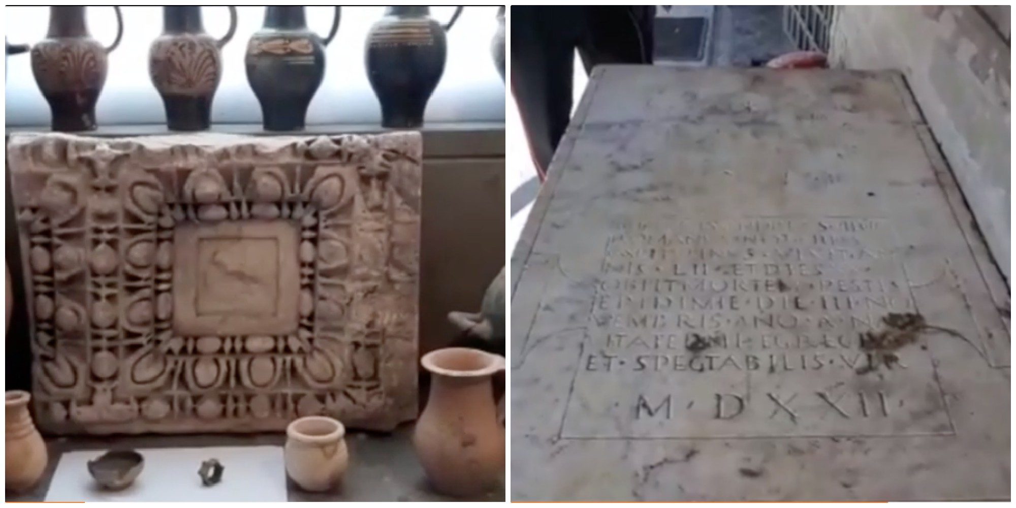 Nella villa nascondeva un tesoro di reperti archeologici: la lastra ...