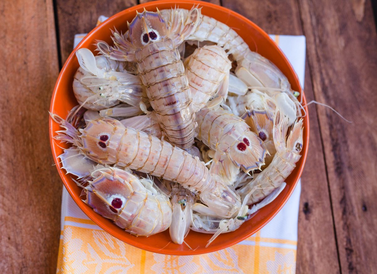 Come pulire le canocchie