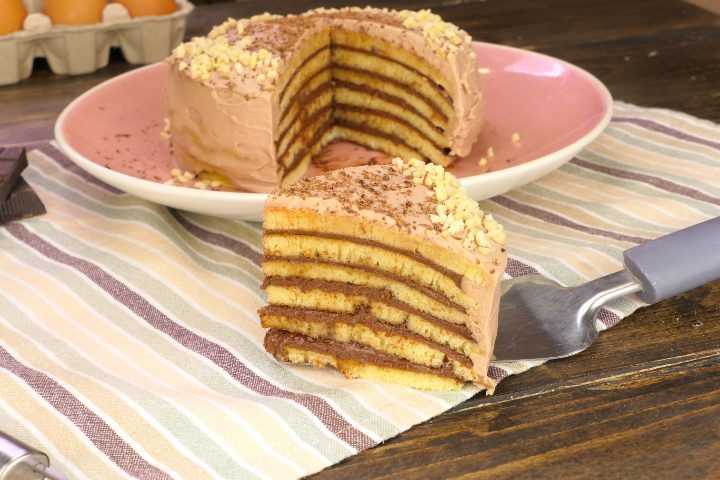 Torta di pancake: la ricetta del dolce veloce e goloso con crema di ...