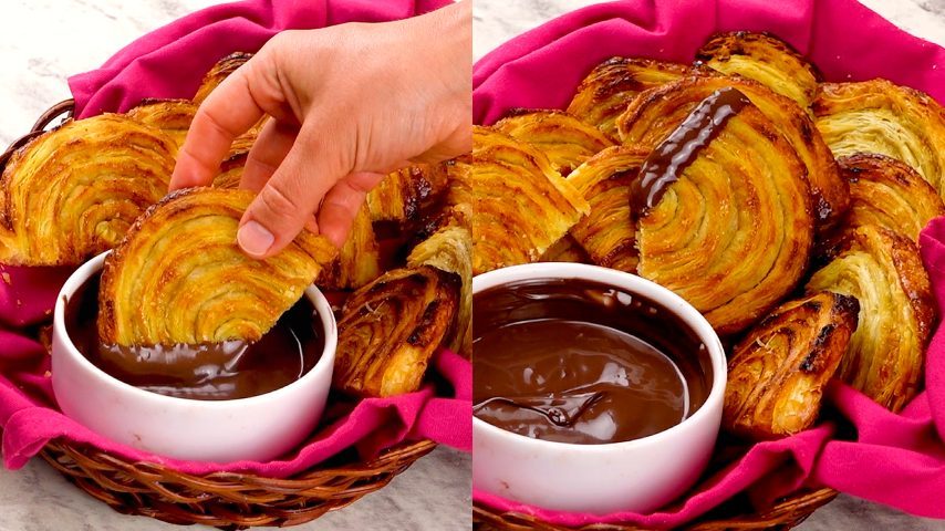 Palmine di pasta sfoglia: la ricetta dei dolcetti facili e deliziosi ...
