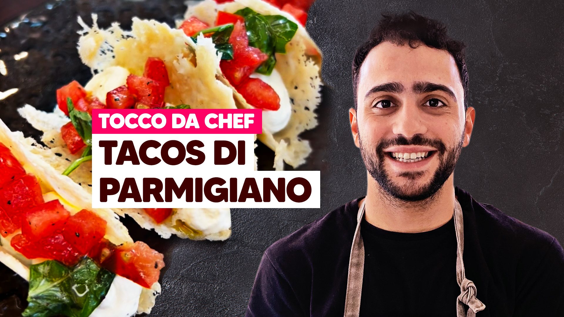 Tacos di parmigiano: la ricetta di chef Ruben Bondì