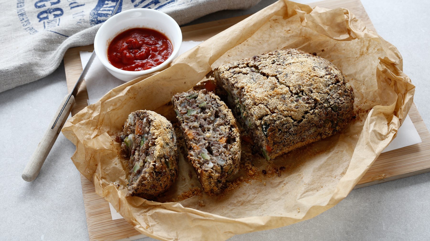 Polpettone vegano: la ricetta del secondo piatto a base di lenticchie e ...