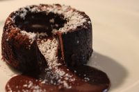 Oreo lava cakes