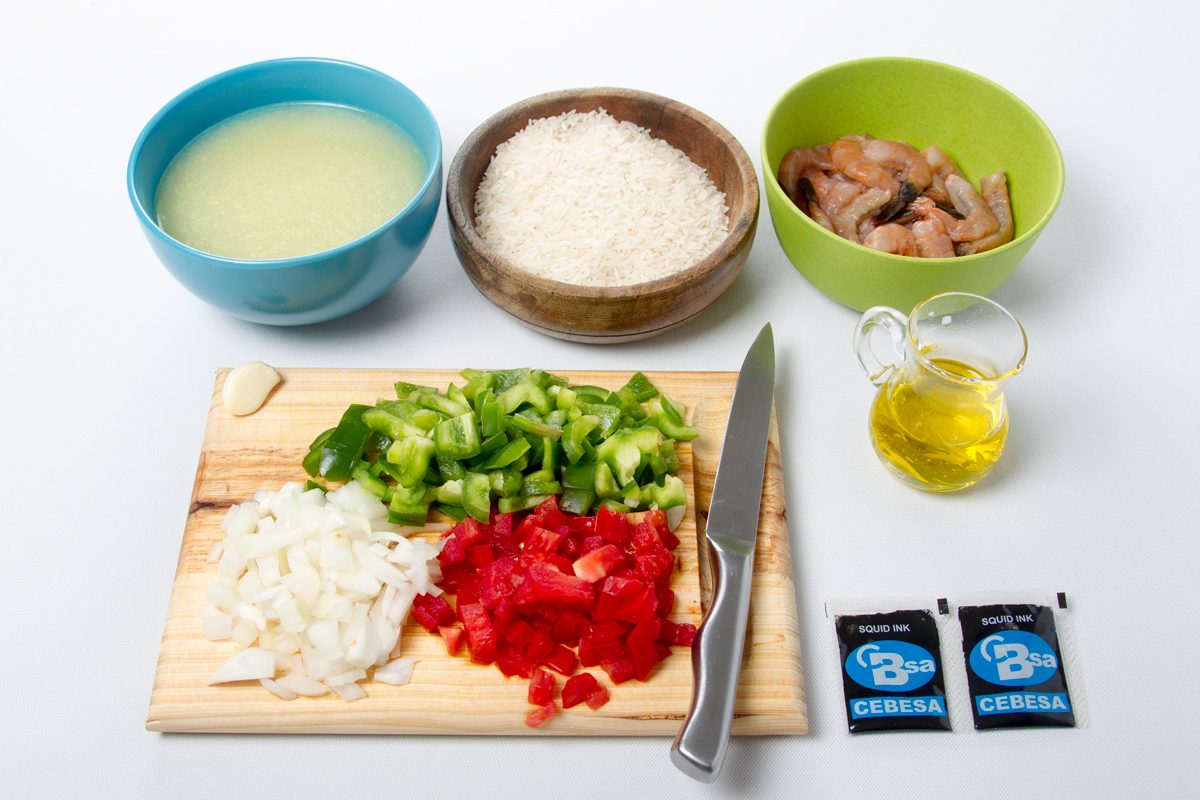 Arroz negro: the spanish black rice recipe